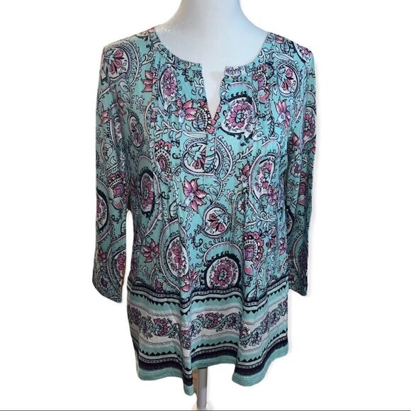 Talbots | Tops | Talbots Floraltop | Poshmark